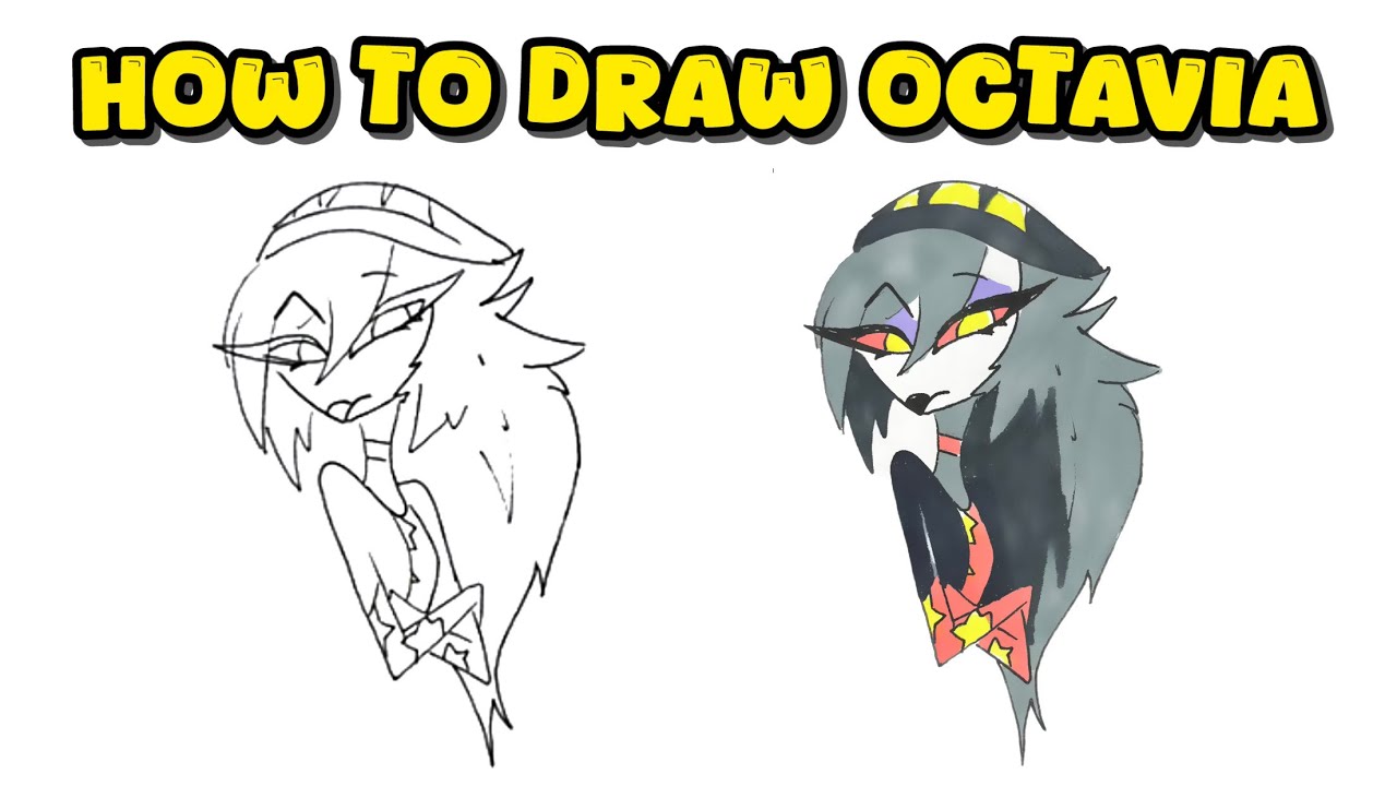 How to Draw Octavia from Helluva Boss (Hazbin Hotel) – Beginner ...