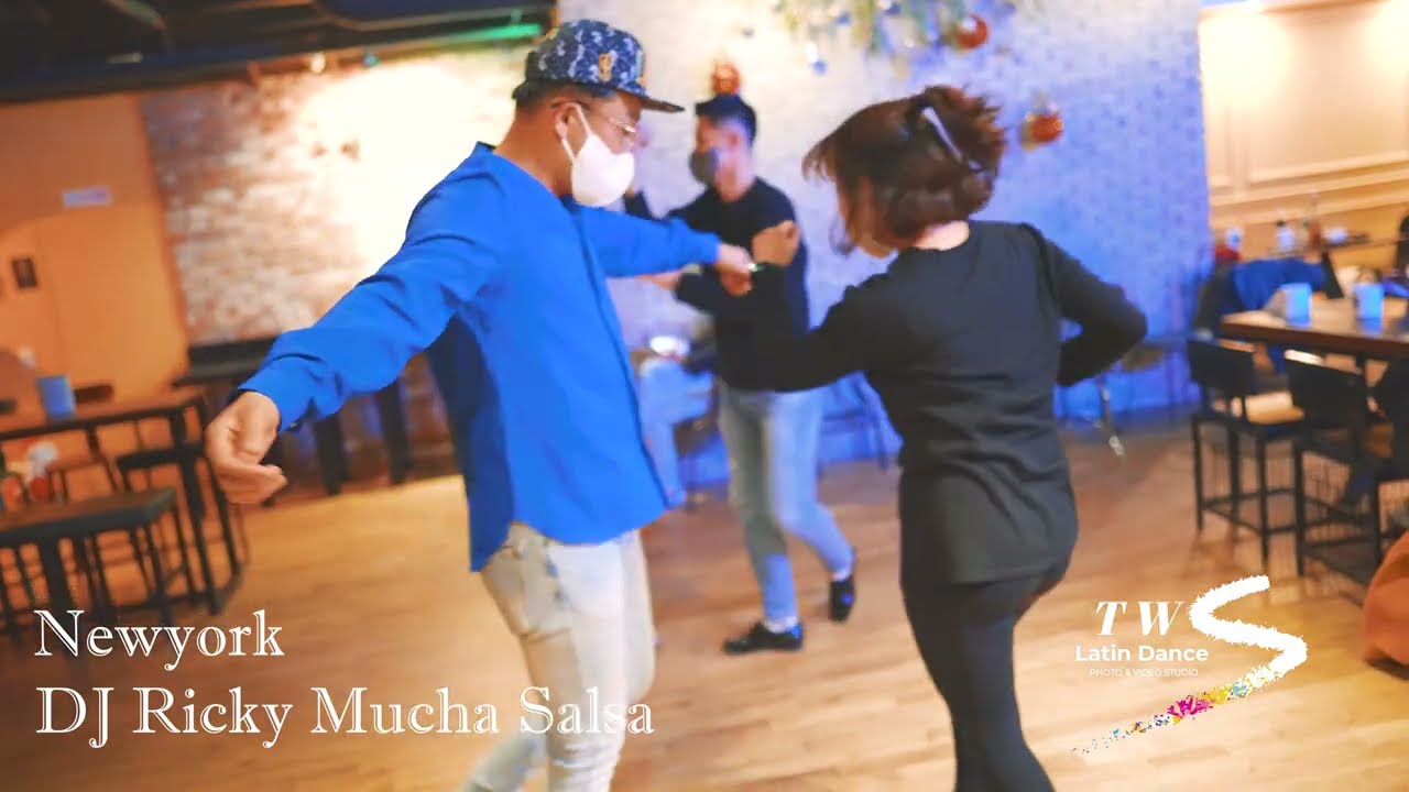 [DJ Ricky - Mucha Salsa] 각 & 두기 Salsa Social at Newyork El Cafe Latino ...