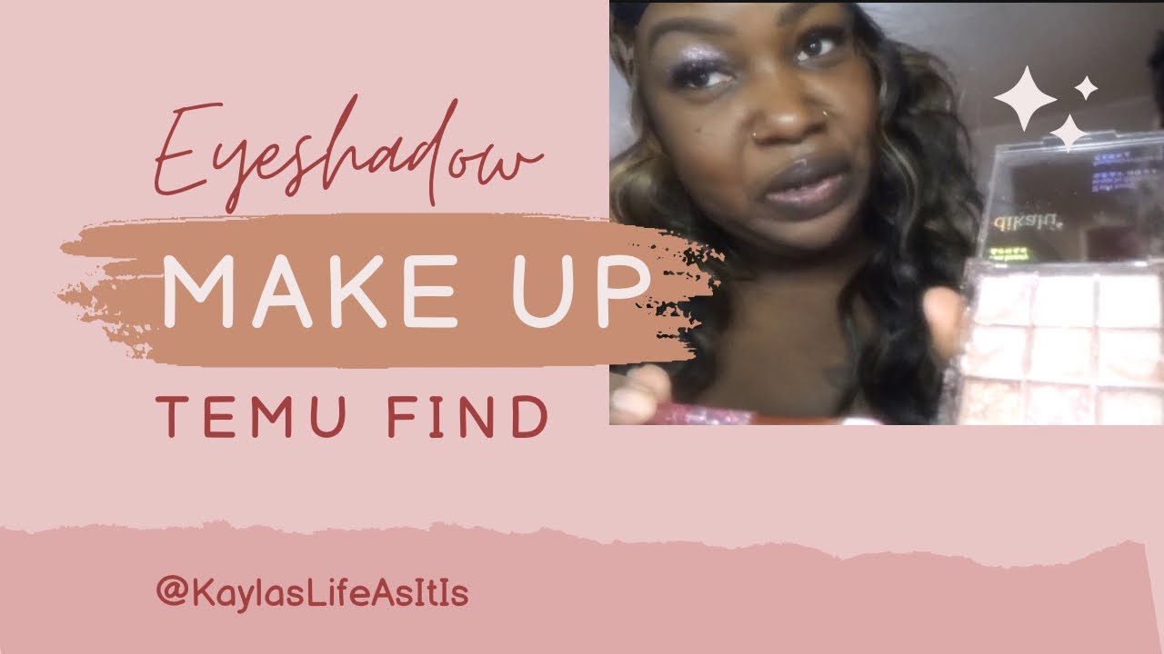 Temu Find: Eye Shadow Edition - YouTube