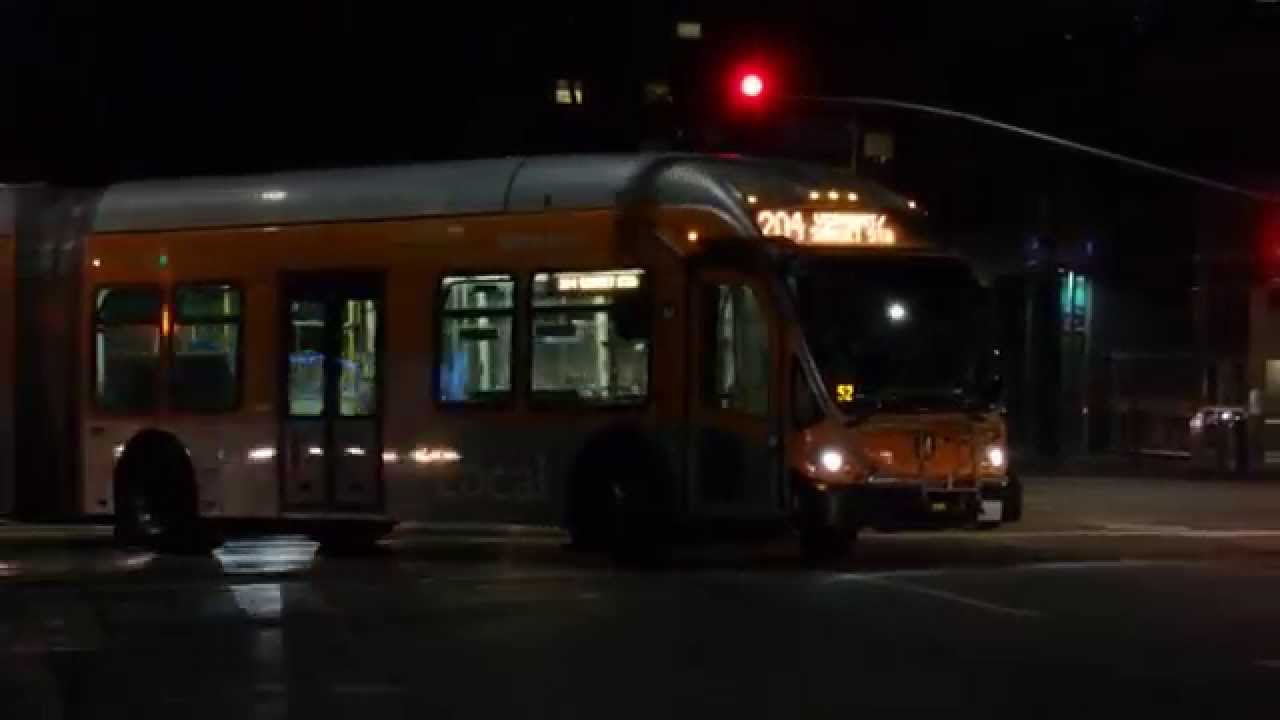 LACMTA Metro Bus 2005 NABI 60-BRT CNG 9262 on Route 204 - YouTube