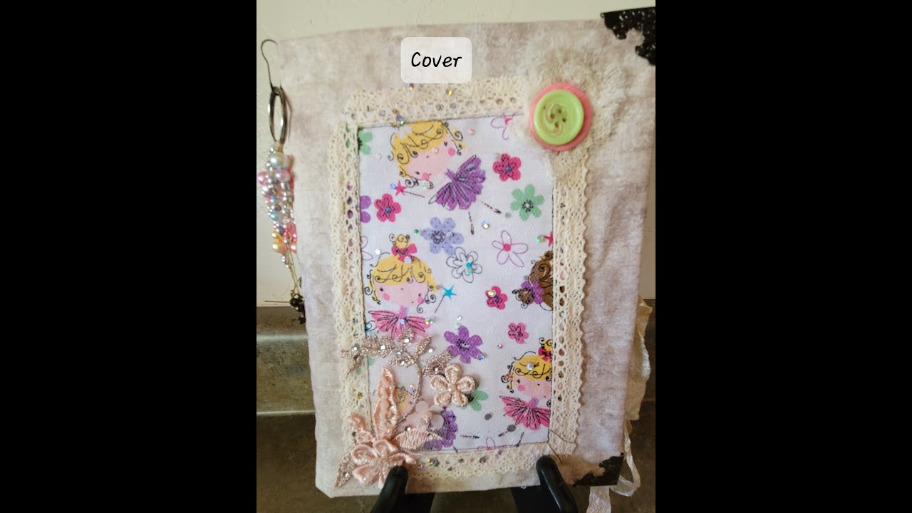 How to make a soft-cover Baby Album ~ Part 1 - YouTube