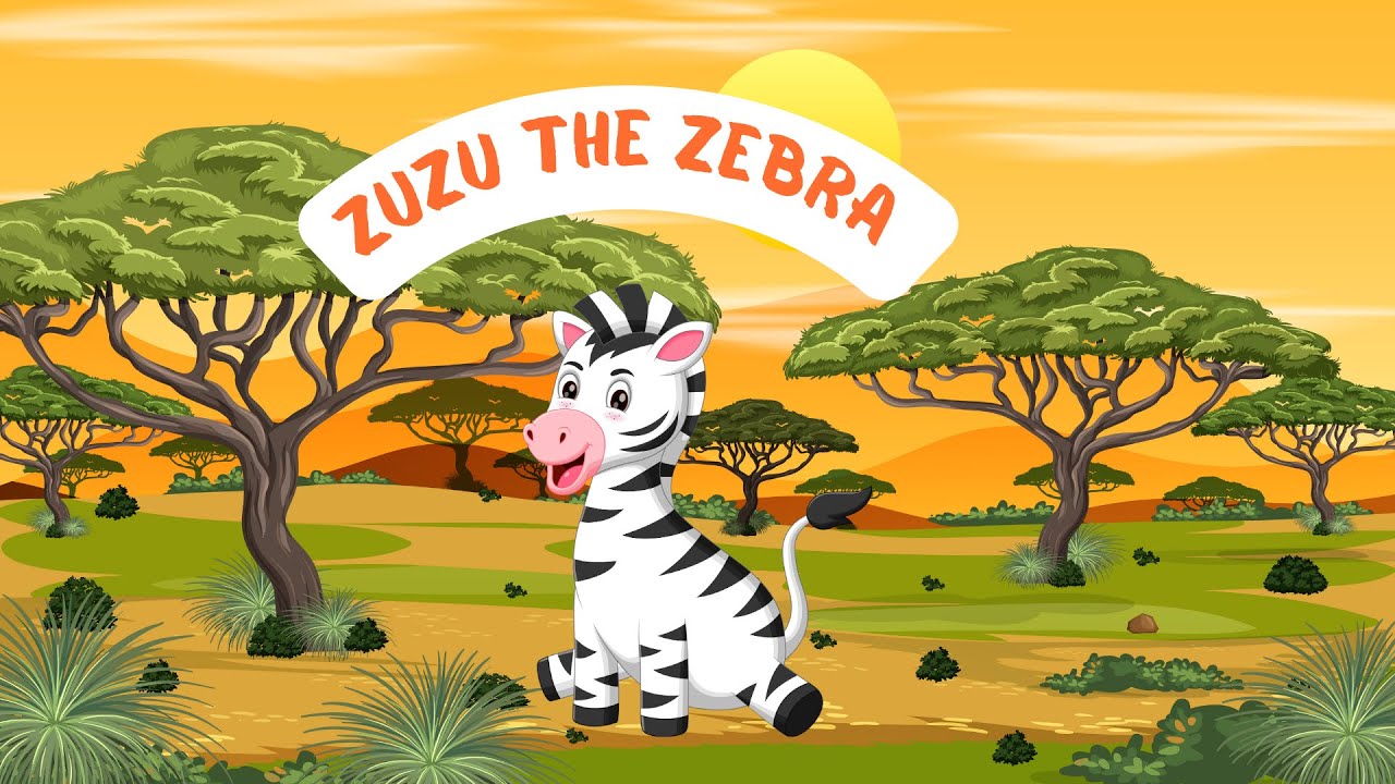 Zuzu the Zebra | Colorful Kids Story With Moral | Be Proud of Who You ...