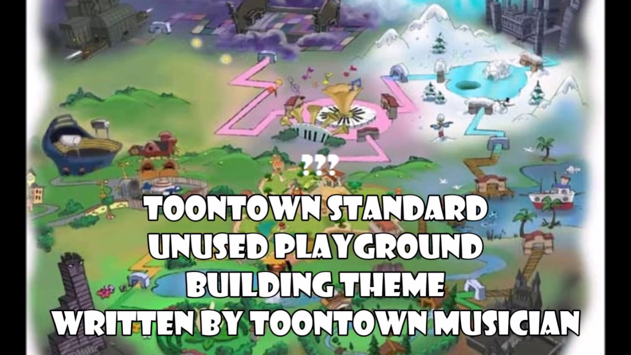 Toontown Standard Unused Playground Building Theme - YouTube