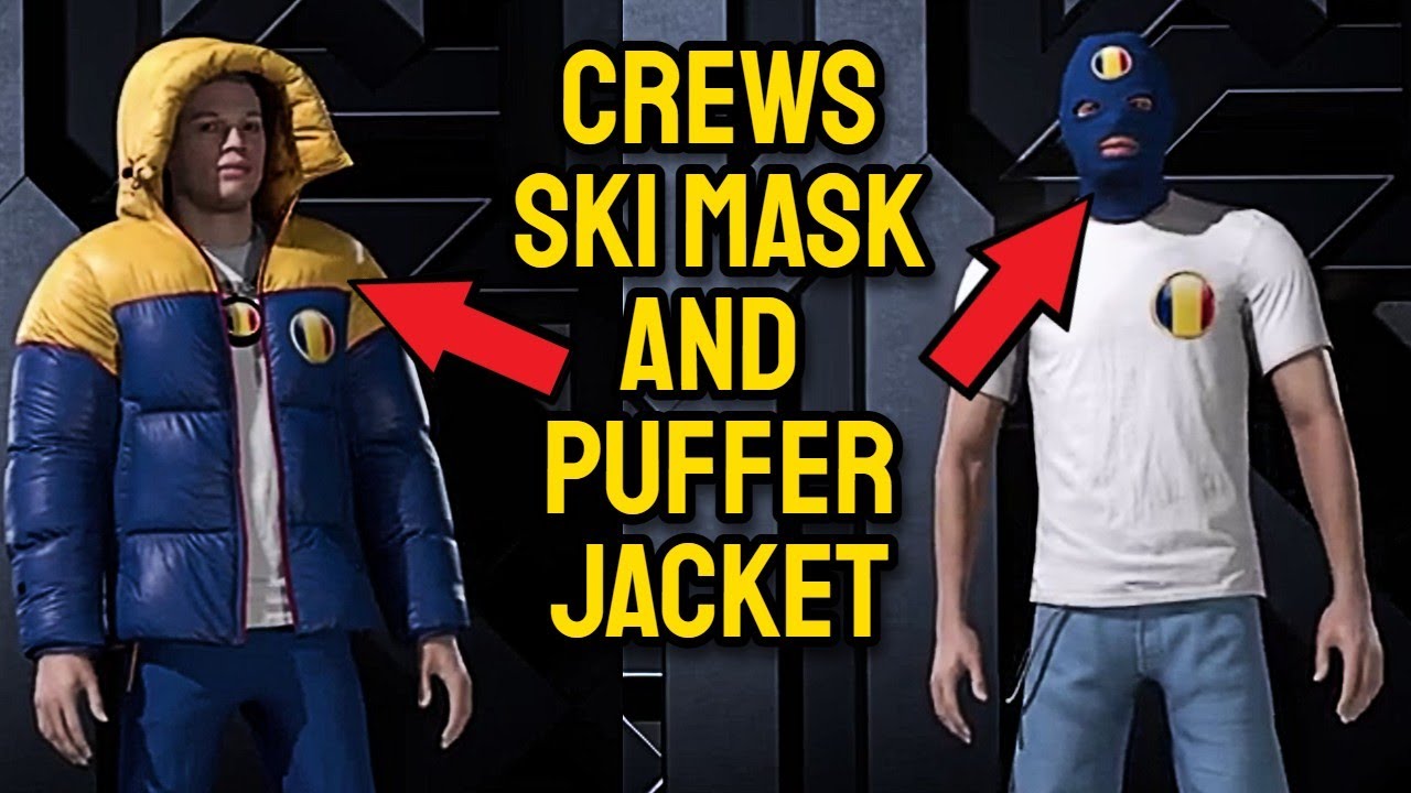 How to get Crews Ski Mask and Puffer Jacket in NBA 2K26 - YouTube