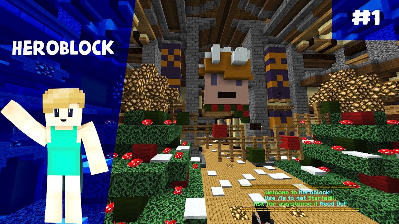 HeroBlock [1]my server!! - YouTube