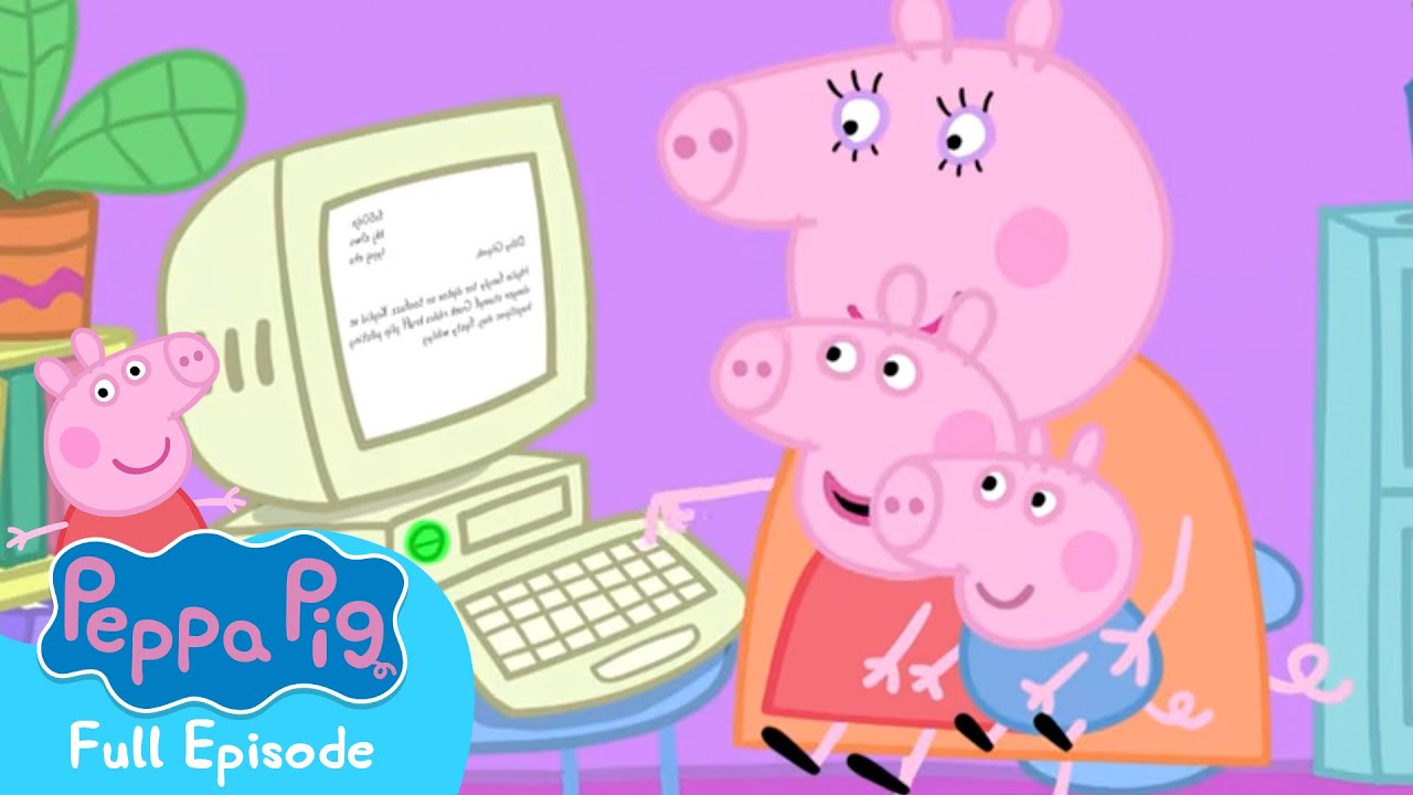 Peppa Pig Goes To Work With Mummy Pig 🐽 Peppa Pig Season 1 Episode 07 🐽 ...