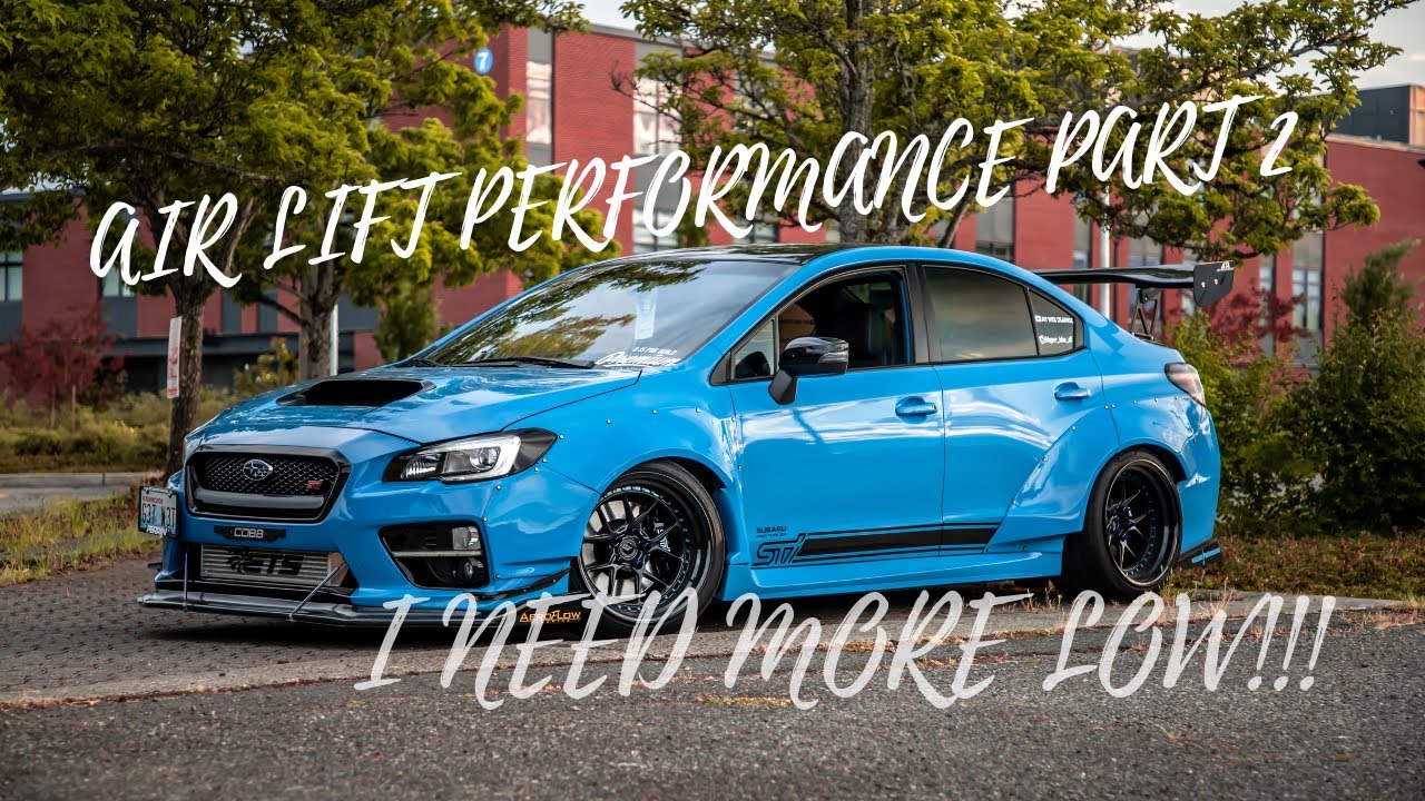 Air Lift Performance 3P install 2016 STI Part 2 | Rear Struts and ...
