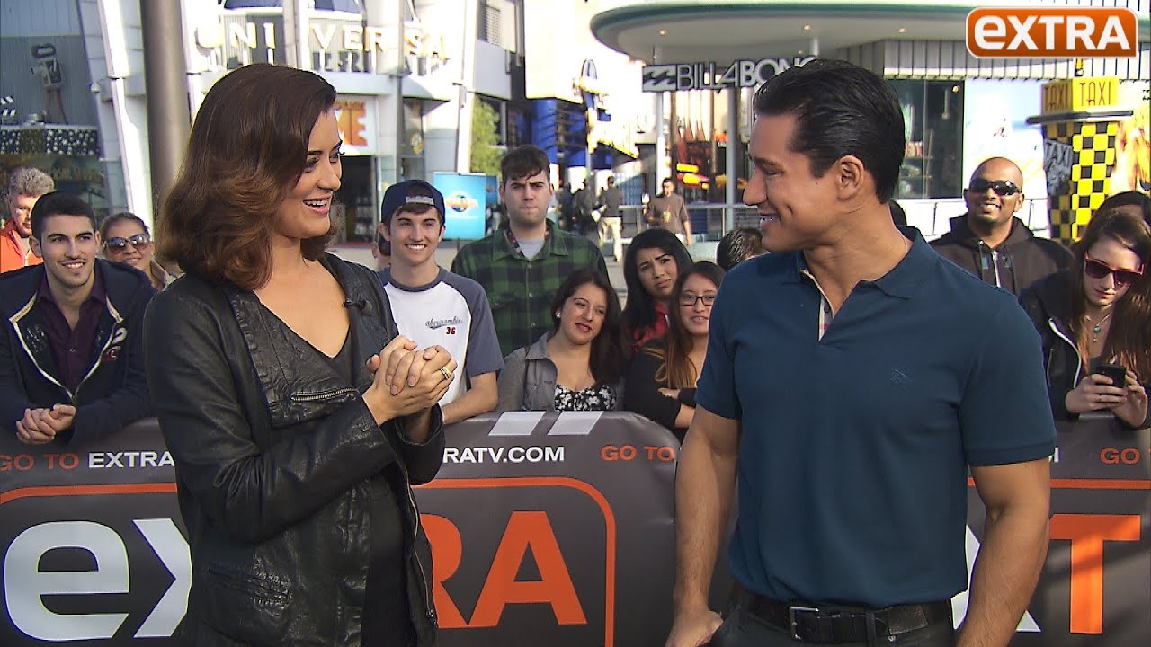 Cote De Pablo And Diego Serrano