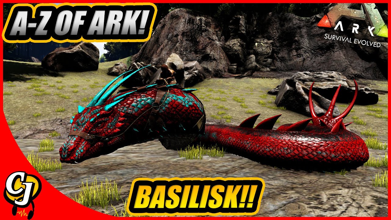 A-Z Of Ark! The BASILISK And Why It's Hidden Ability Is So OP!! || Ark ...