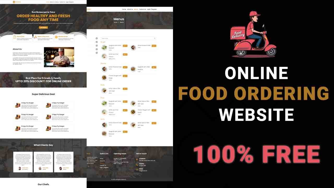 How to Make a FREE Restaurant Food Ordering Website With WordPress ...