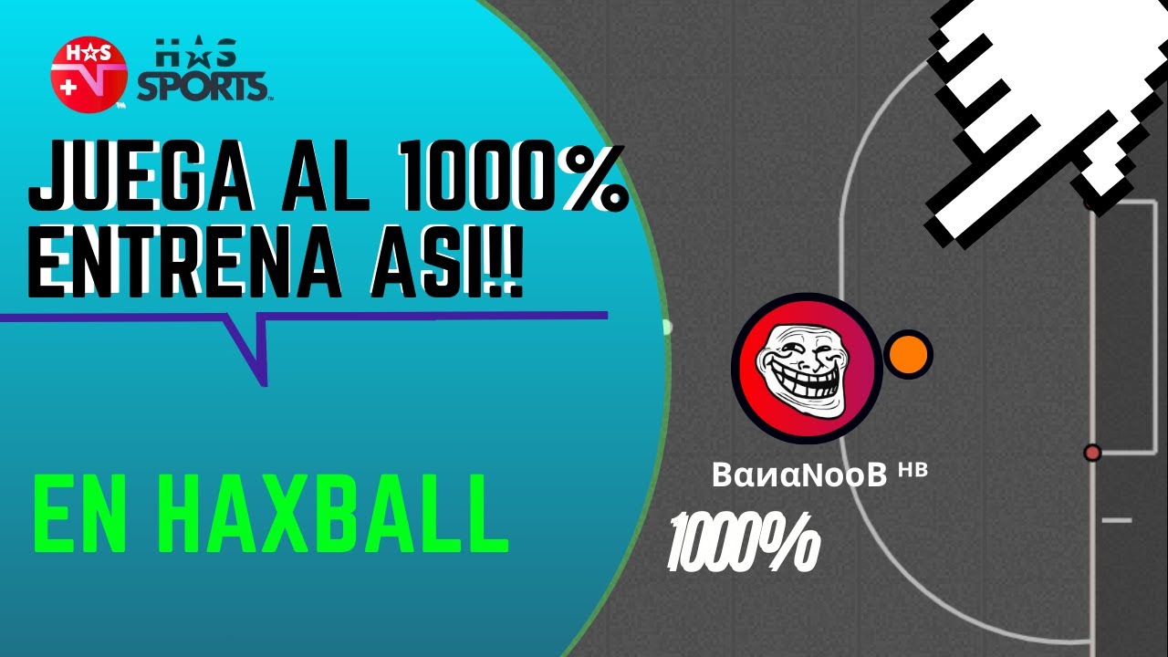 HAXBALL TUTORIAL | JUEGA 1000% MEJOR con ESTOS TRUCOS - YouTube