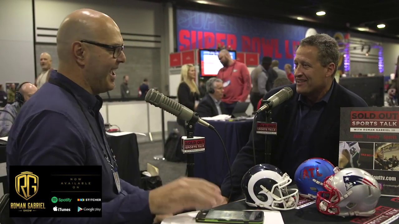 Roman w QB's Rams QB Jim Everett More www.romangabrielshow.com - YouTube