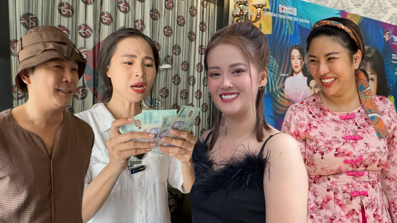 Linh Tý Bích Trâm tại nơi diễn show 4/5 Hồng Loan, chi tiền khủng ủng ...