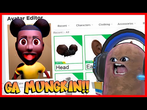 GA DISANGKA !! ATUN & MOMON BISA MEMBUAT AVATAR AMANDA PALING MIRIP di ROBLOX !! Feat @sapipurba