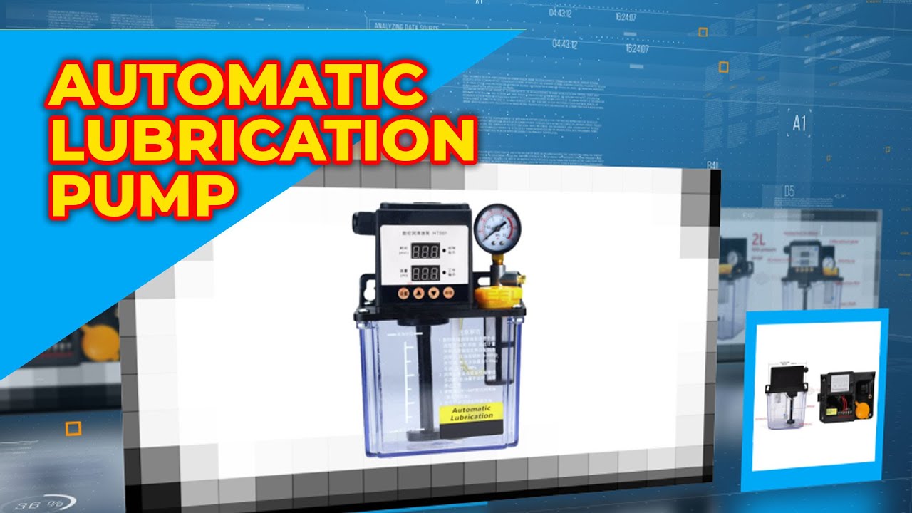 Automatic Lubrication Pump CNC - YouTube