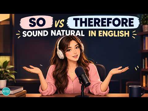 So vs Therefore in English | Everyday English Conversation Practice | Spoken English Practice