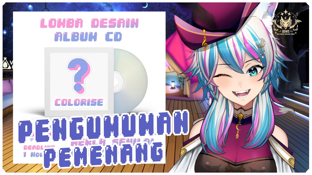 【ANNOUNCEMENT】PENGUMUMAN PEMENANG LOMBA DESAIN CD ALBUM COLORISE - YouTube