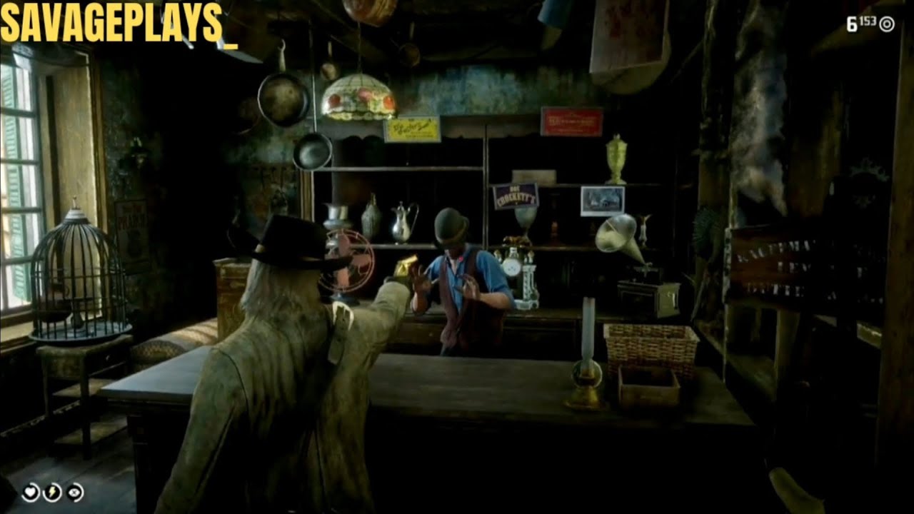 After Killing The Brother Of Fence Owner,if you revisit The Shop He ...