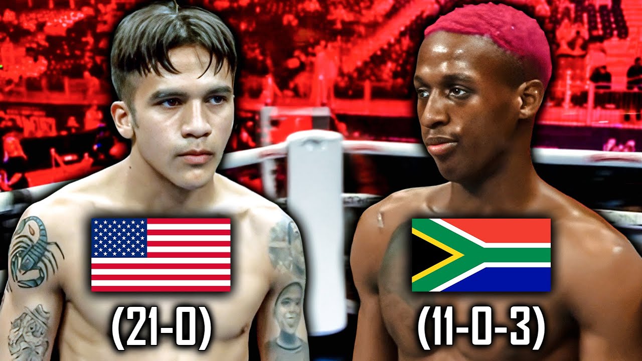 INCREDIBLE! Jesse ‘Bam’ Rodriguez (USA) vs Phumelela Cafu (South Africa ...