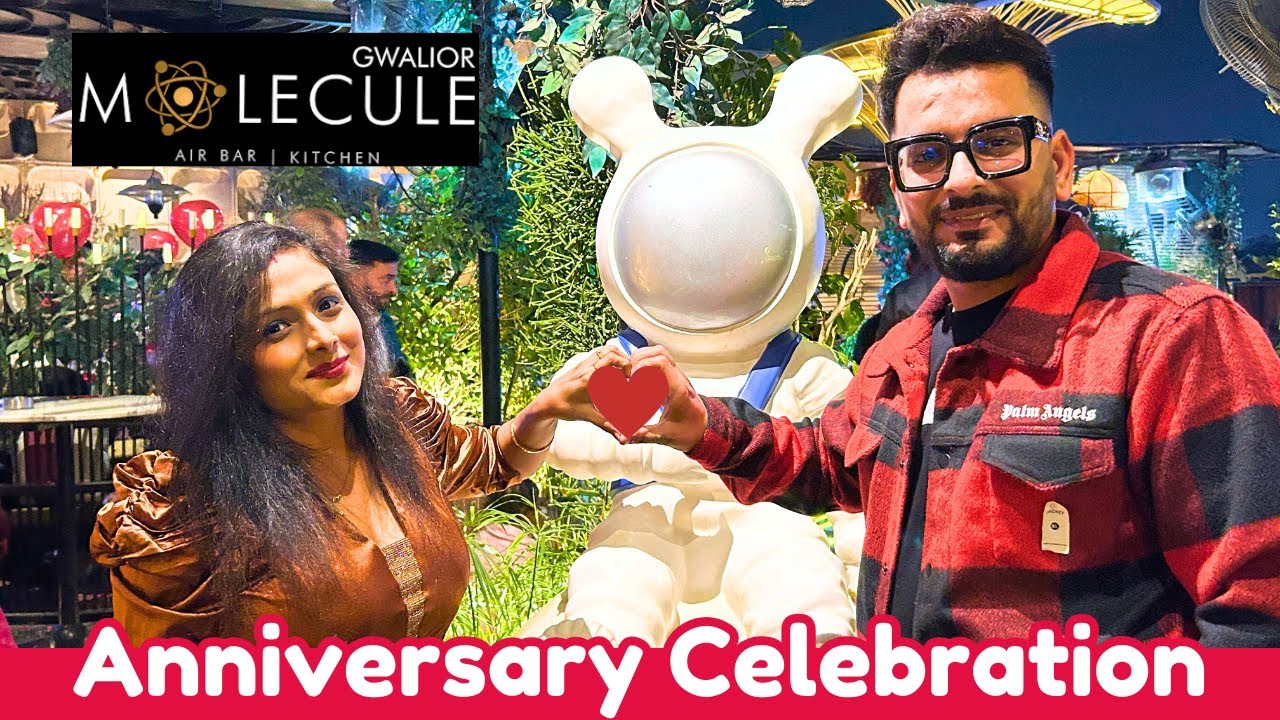 ️Anniversary Celebration | Molecule Gwalior | Family Vlogs | Nitin ...