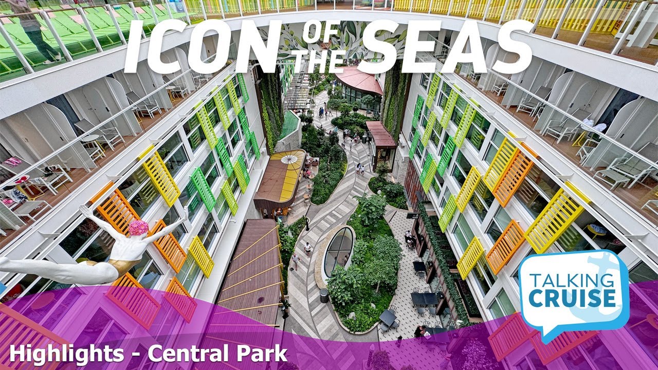 Icon of the Seas | Central Park Highlights - YouTube