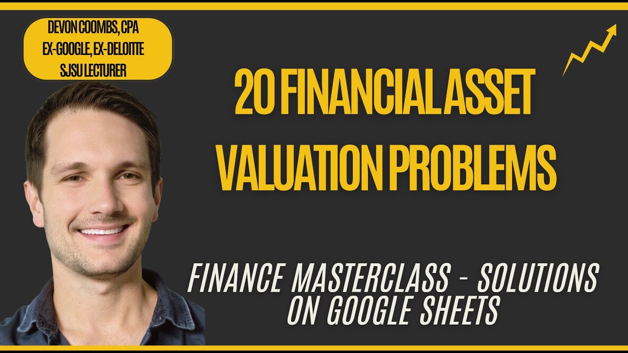 Financial Valuation Masterclass: 20 Problems Solved (CFA Exam, Corporate Finance, Interviews ...