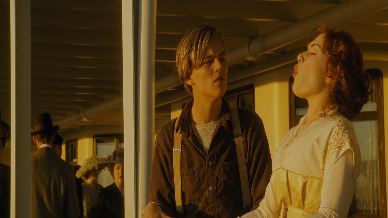 Titanic 1997 Spitting scene 4K - YouTube