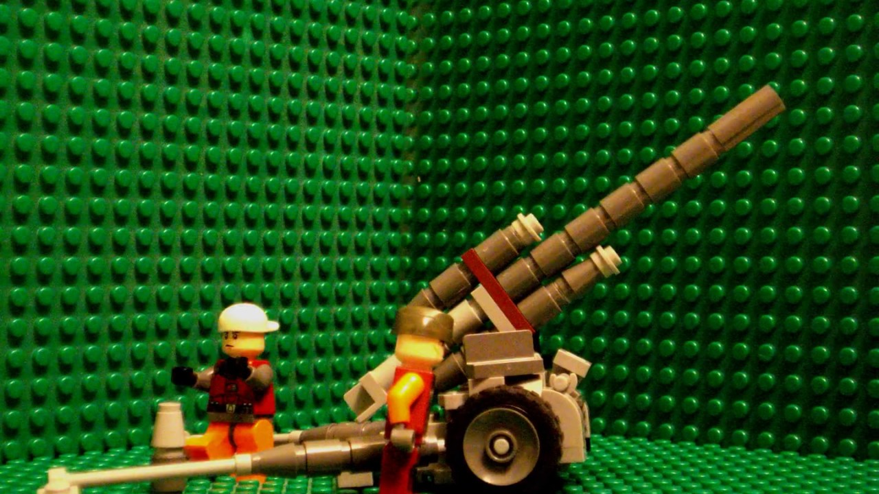 World War 2 lego Artillery S. M. - YouTube