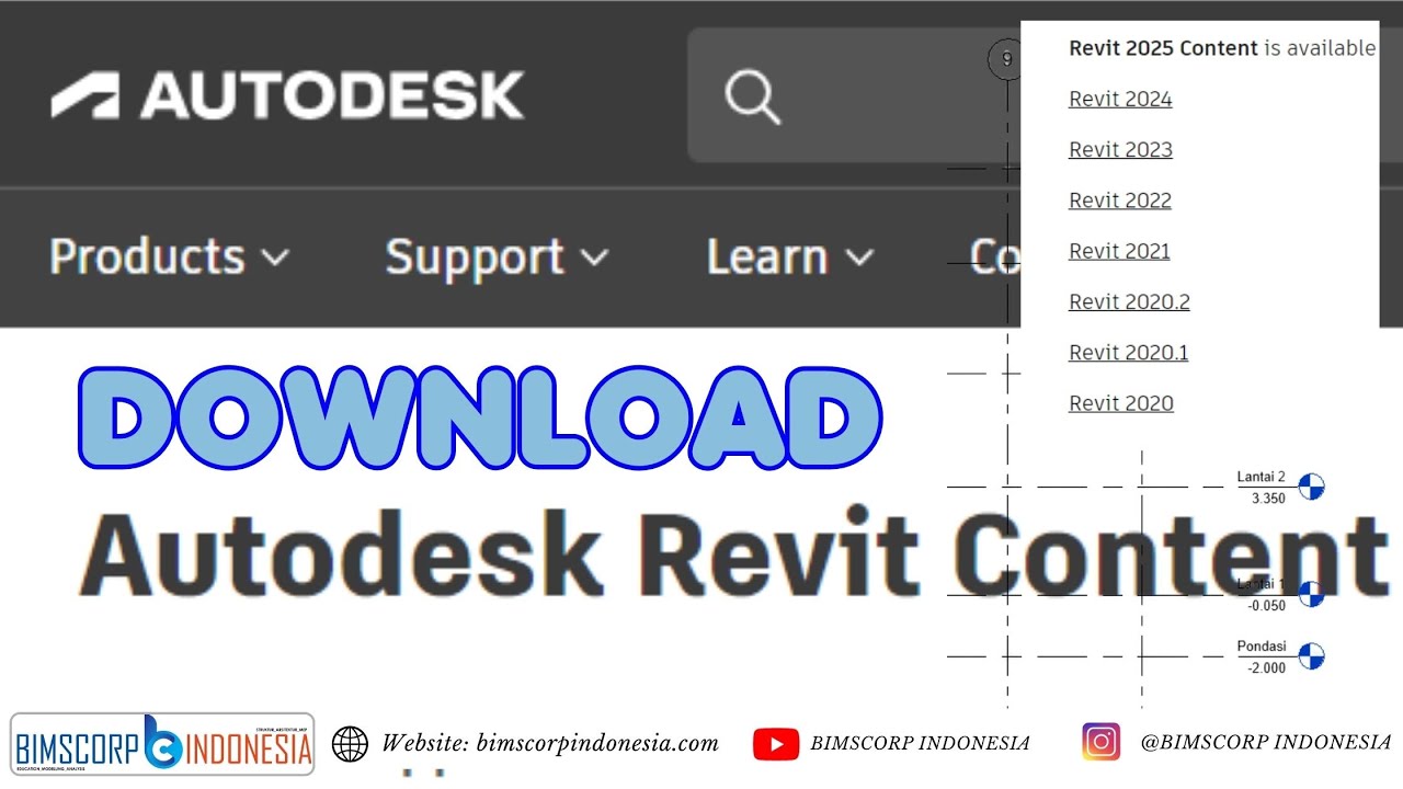 Cara Download family Revit !!! - YouTube