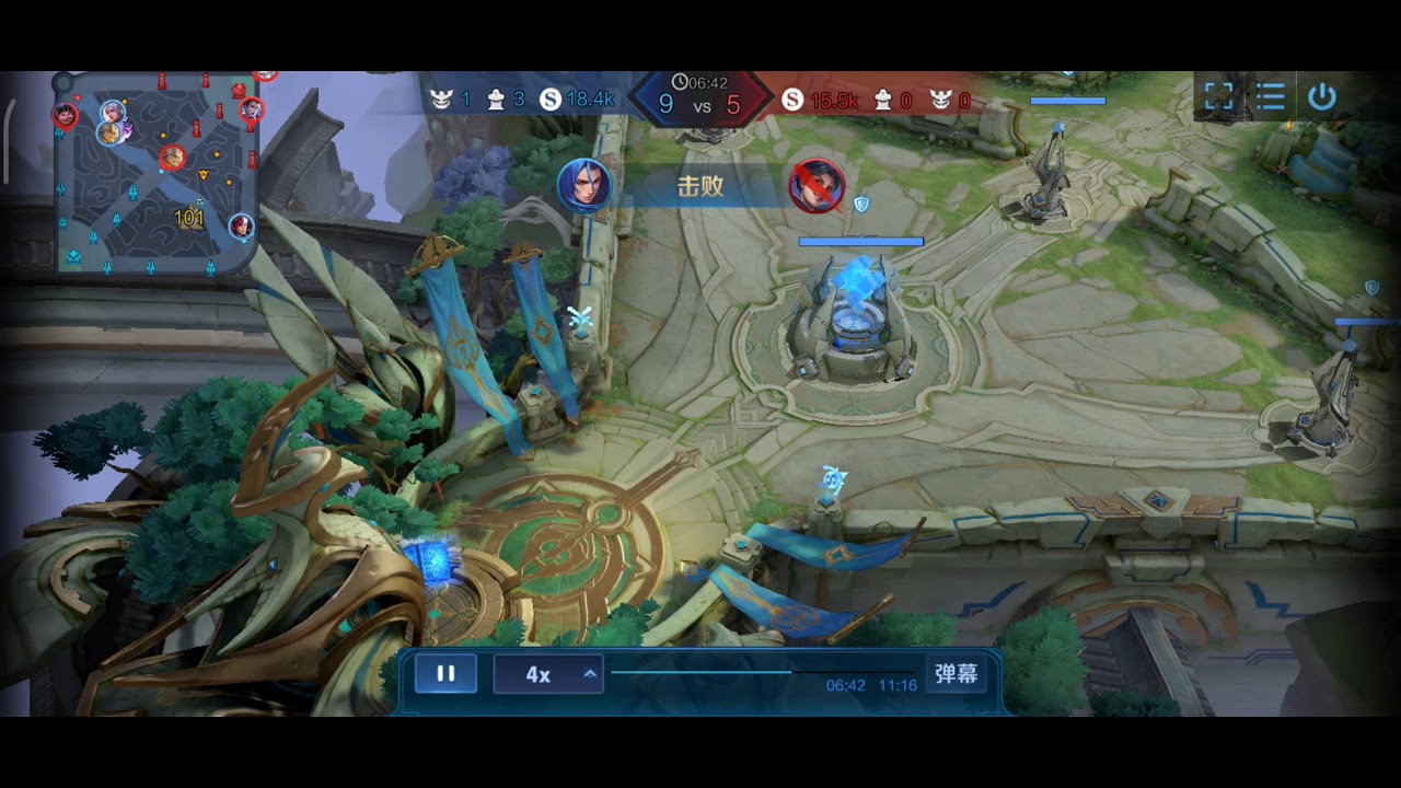 King Of Glory (KOG) - CAI WENJI (payna) game play - YouTube