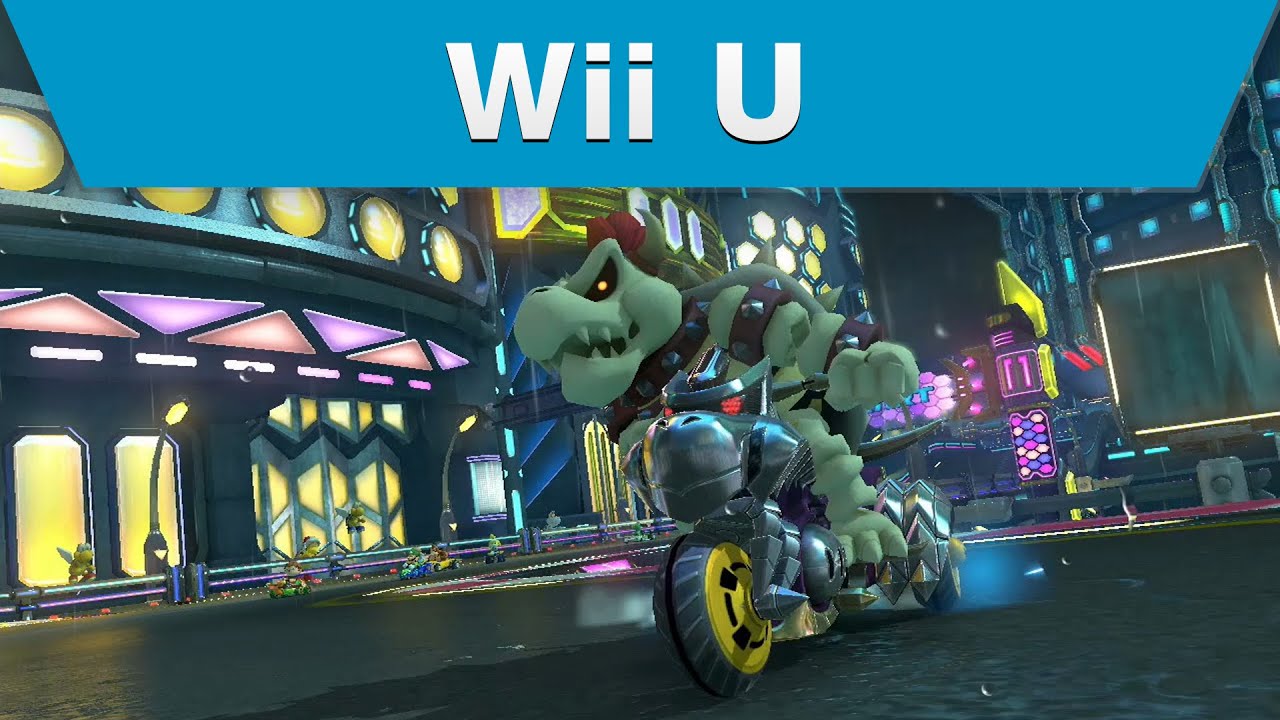 Wii U - Mario Kart 8 Neo Bowser City Course Trailer - YouTube