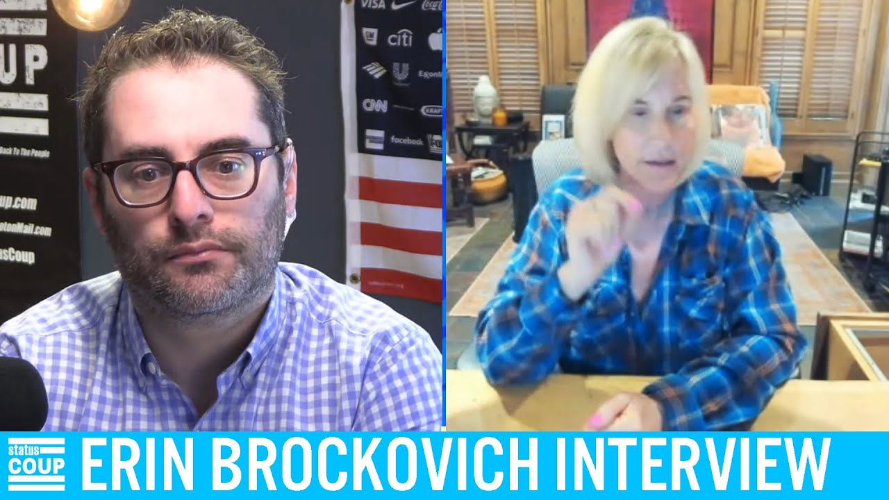 Erin Brockovich FURIOUS Over East Palestine Ohio Train Explosion, EPA ...