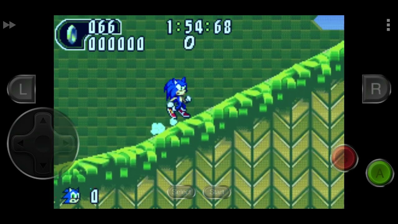 Sonic Advance 2 (Game Boy Advance): Game Over - YouTube