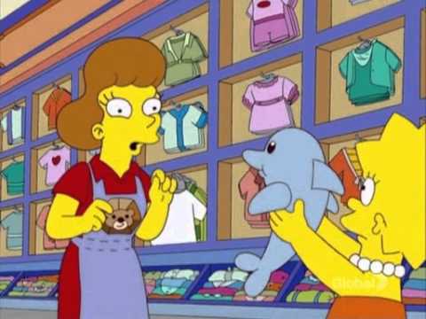 The Simpsons - It's A Boy Dolphin - YouTube
