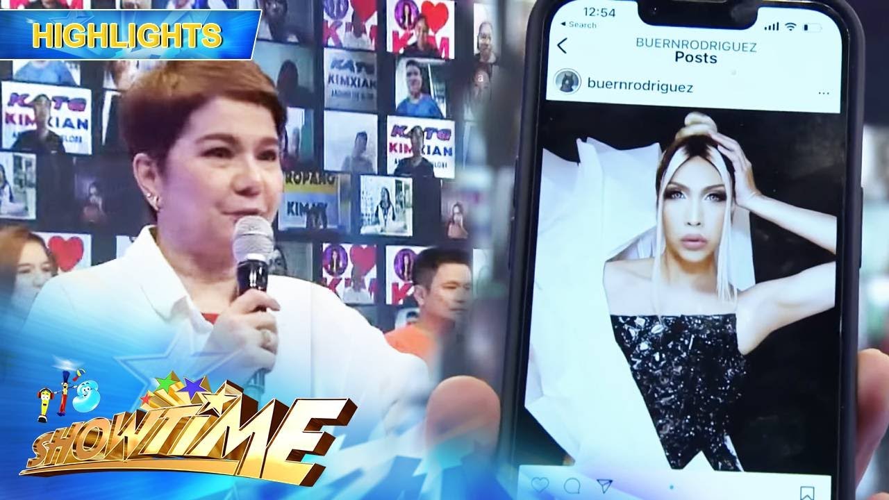 Tyang Amy shows the trending photo of Vice | It's Showtime - YouTube