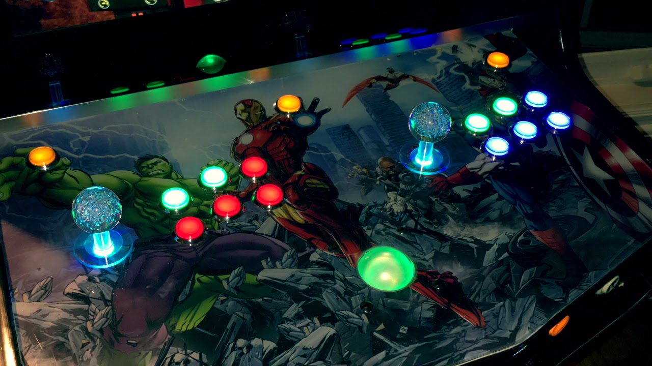 Avengers Infinity War Arcade | HyperSpin Dual Monitors Live Marquee ...