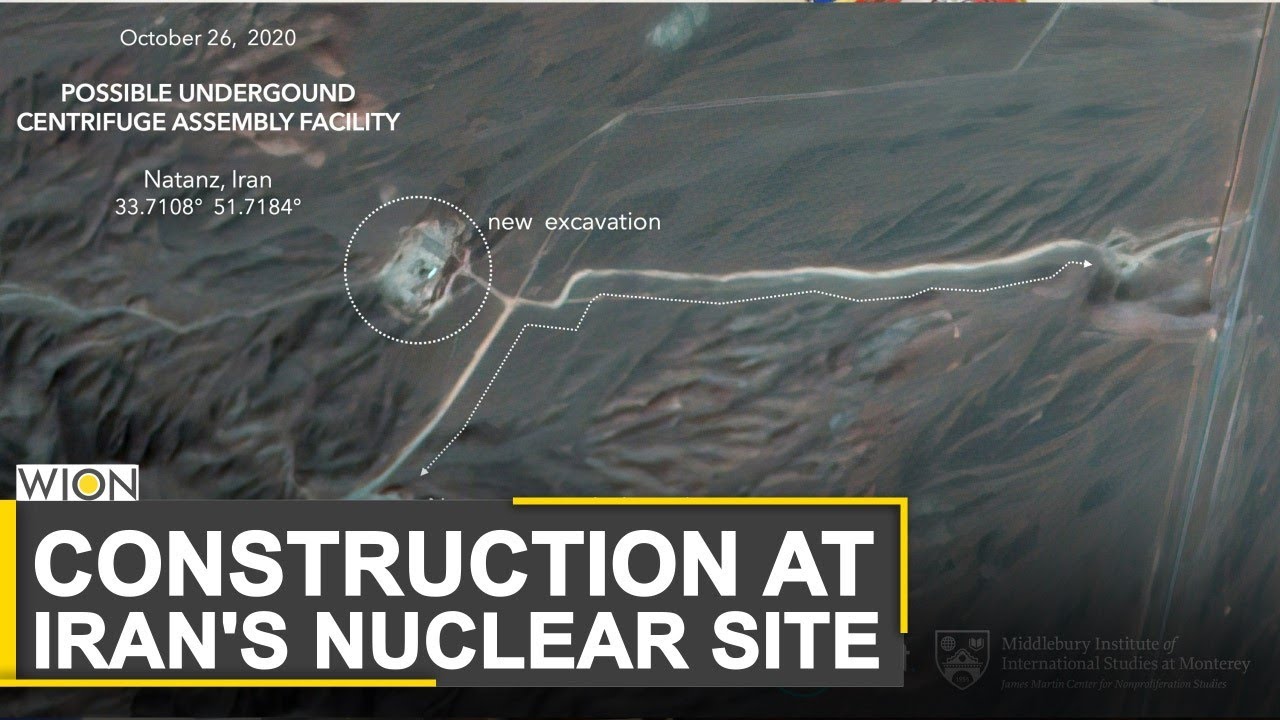 Satellite photos show activity at Iran's Natanz nuclear facility ...