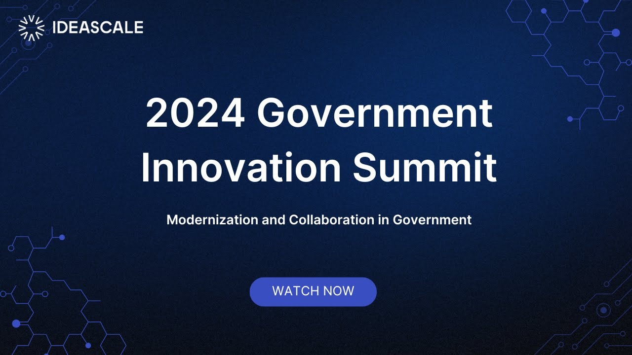 2024 Government Innovation Summit: The Future of Modernizing Government ...