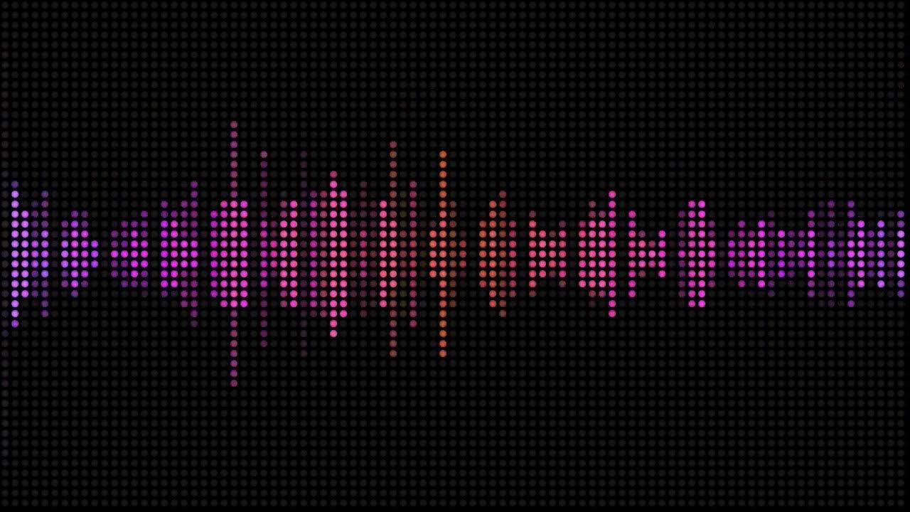 Colors Visualizer Music Audio Sound Rainbow Dots Bokeh VFX VJ DJ ...