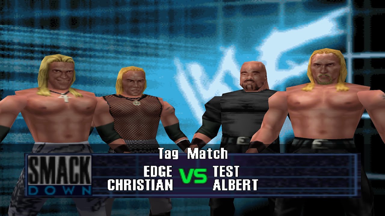 WWF No Mercy | Edge & Christian vs. Test & Albert - YouTube