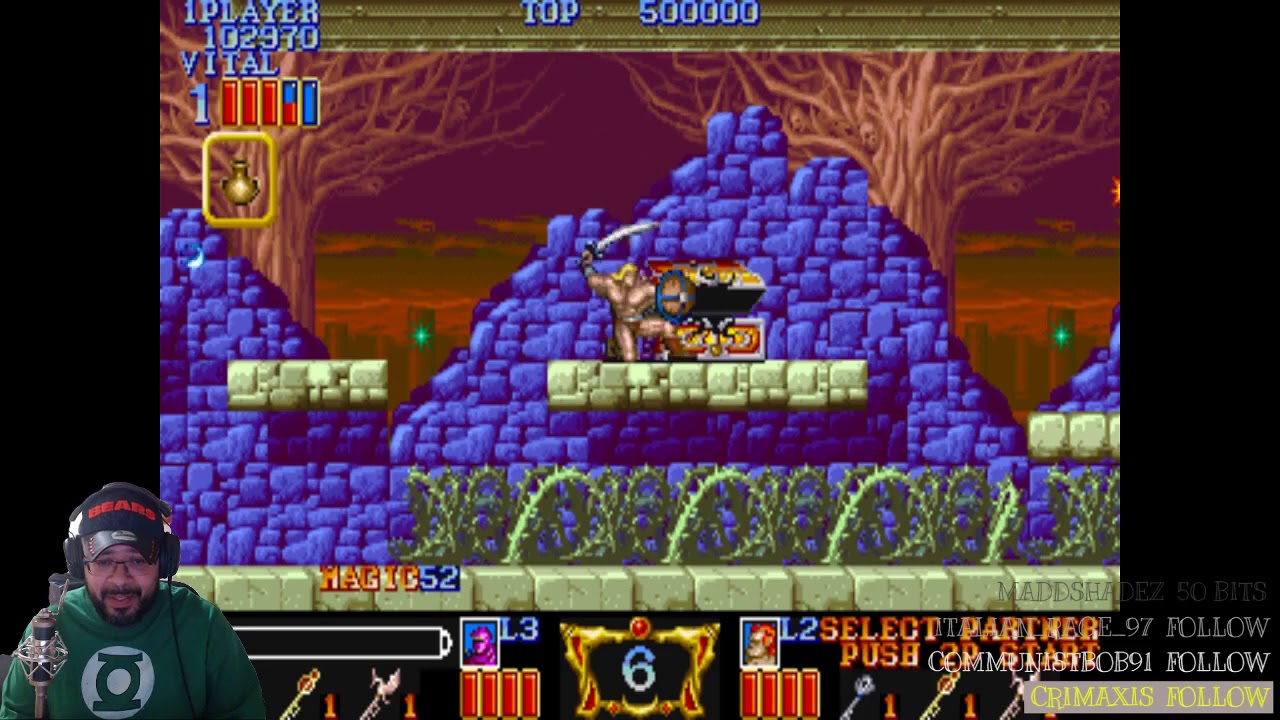 Magic Sword: Heroic Fantasy (Arcade) Full Playthrough - YouTube