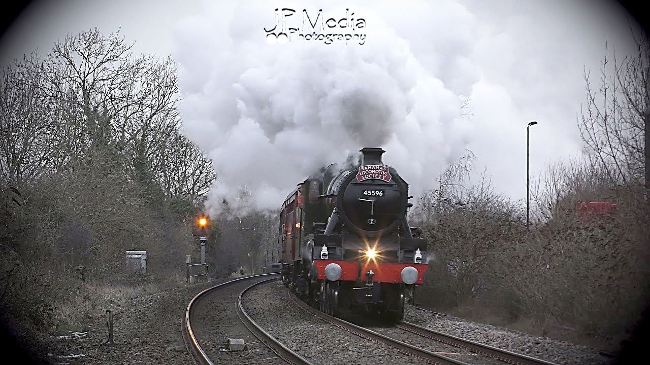 The Return of 45596 'Bahamas' | Leicester Circular Test Run | 31.01. ...