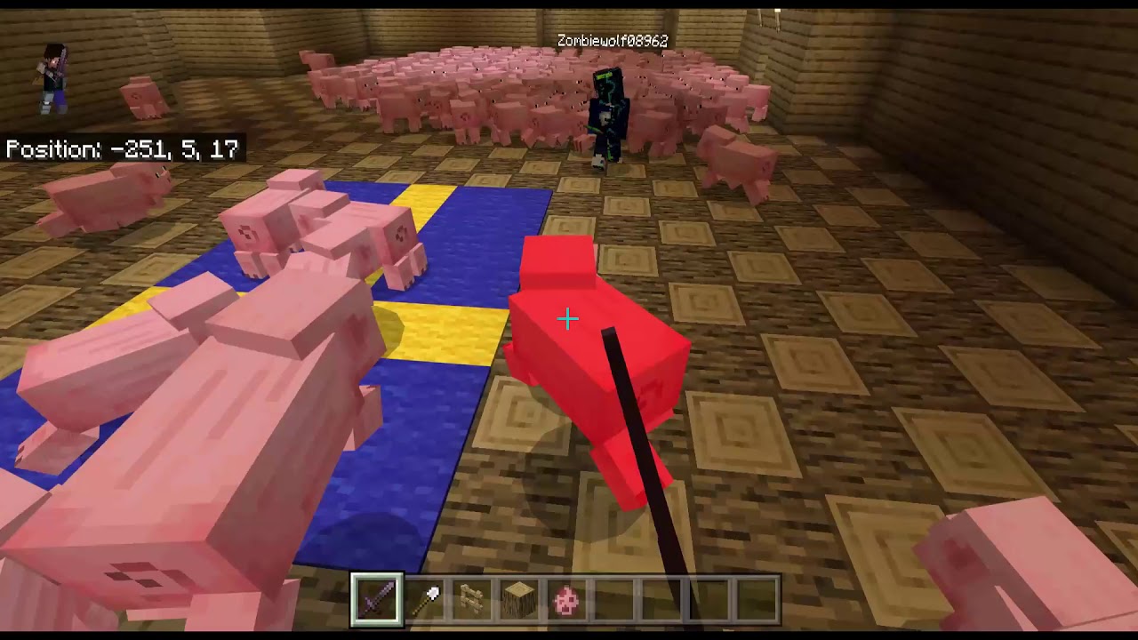 bekfast!!! meme in minecraft +pigs! - YouTube