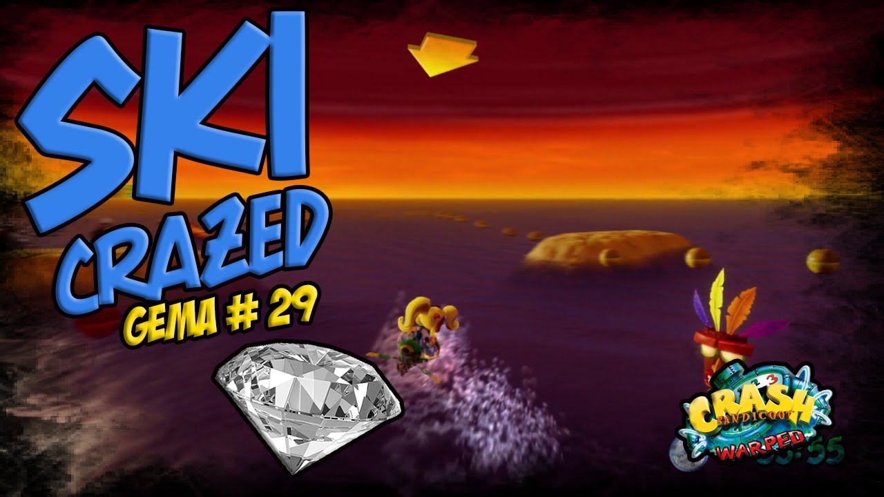 GUIA CRASH BANDICOOT 3 108% (SKI CRAZED - GEMA #29) - YouTube