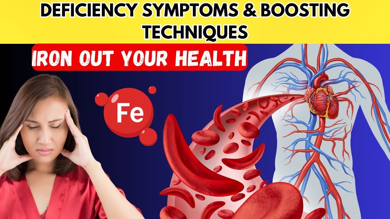 🔴 Iron Deficiency Symptoms and How to Boost Your Iron Levels 🔴 - YouTube
