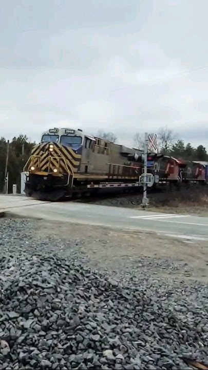 Rolling North At 38 CN 451 Bala Sub - YouTube