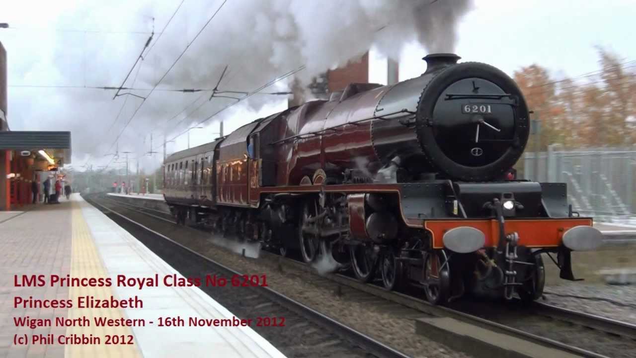 LMS Princess Royal Class No 6201 "Princess Elizabeth" - Wigan North ...