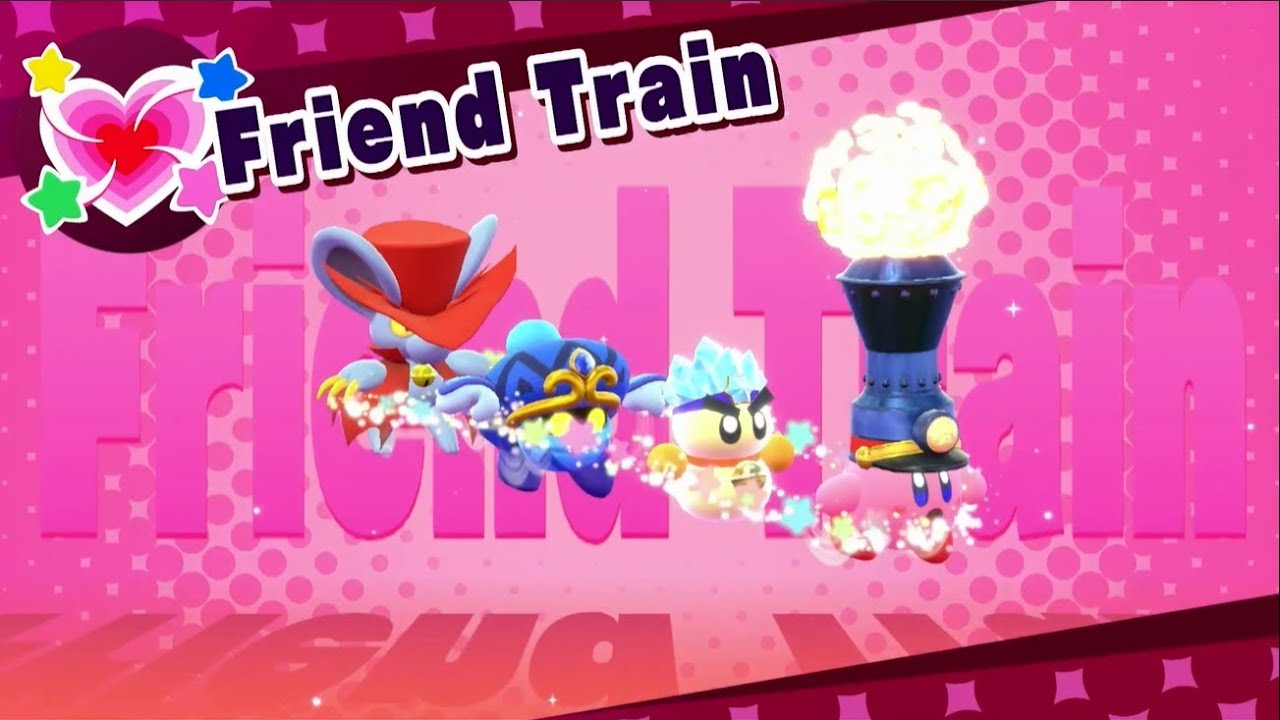 Kirby Star Allies Playthrough 8: Taking the Friend Train - YouTube