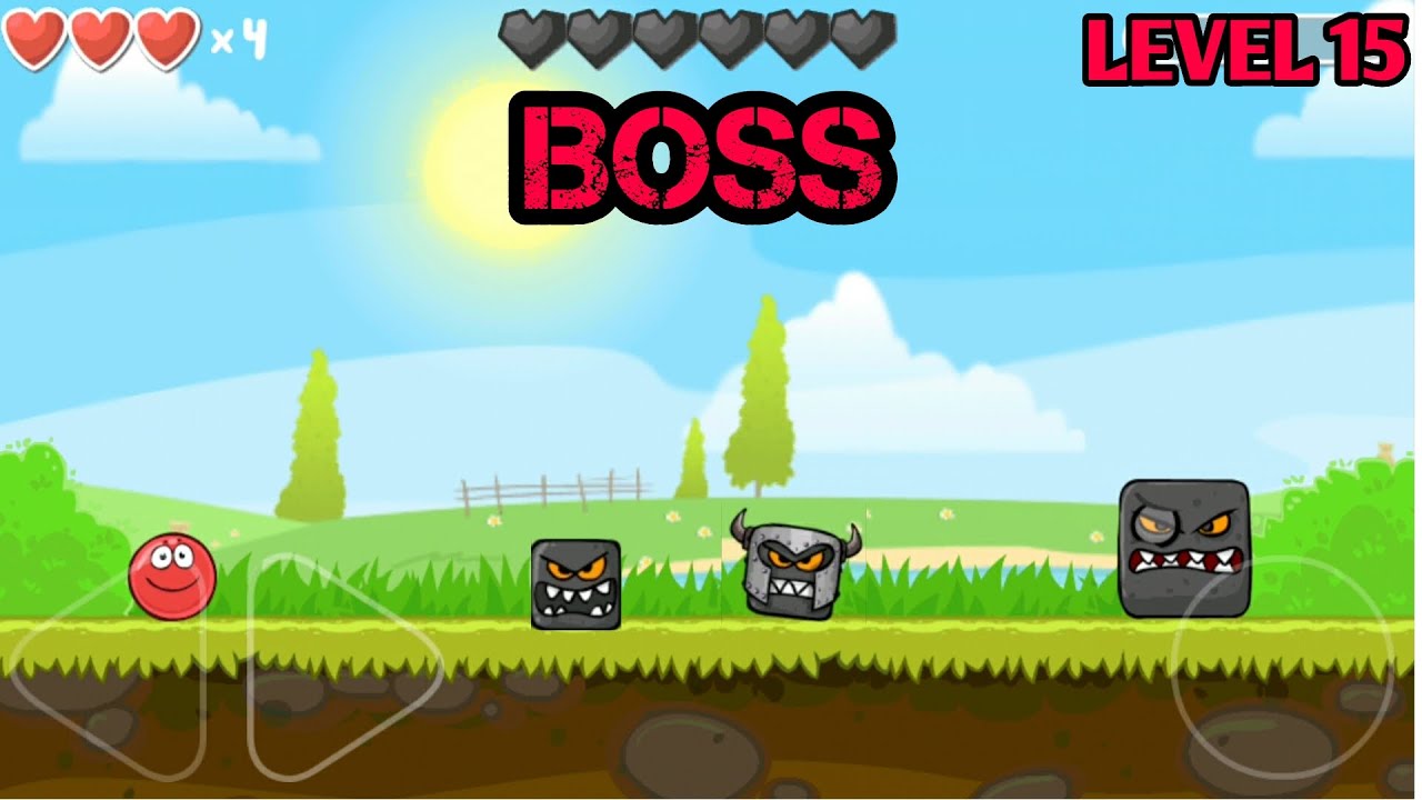 Red Ball 4 Level 15 Walkthrough (Boss Fight) - YouTube
