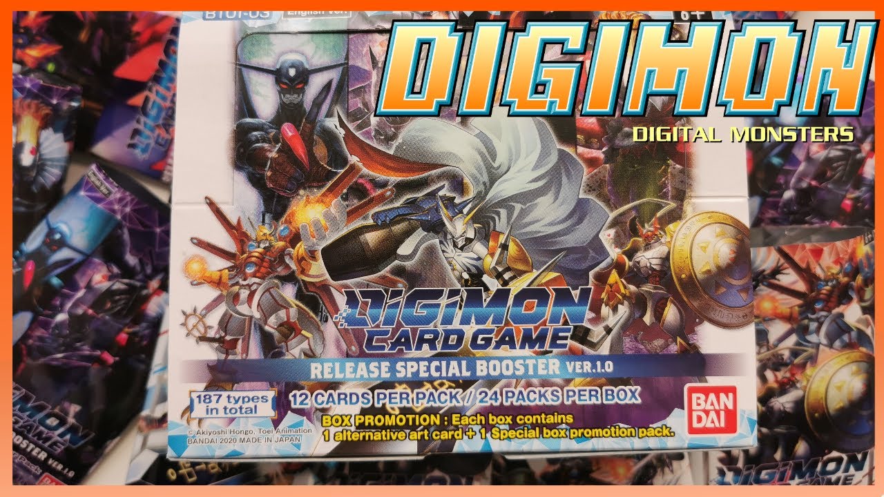 CARTAS DIGIMON UNBOXING - Digimon cards tcg 2020 - YouTube